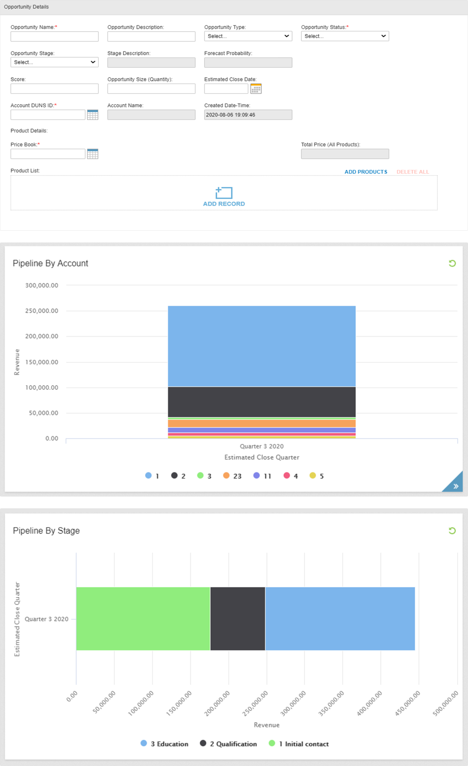 Opportunity Management - Optymyze Apps